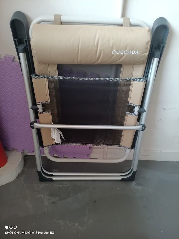 Decathlon QUECHUA Folding Reclining Light weigh Camping Chair QUECHUA ...