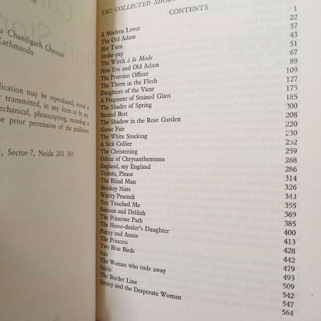 dh lawrence short stories collection book, Hobbies & Toys, Books ...