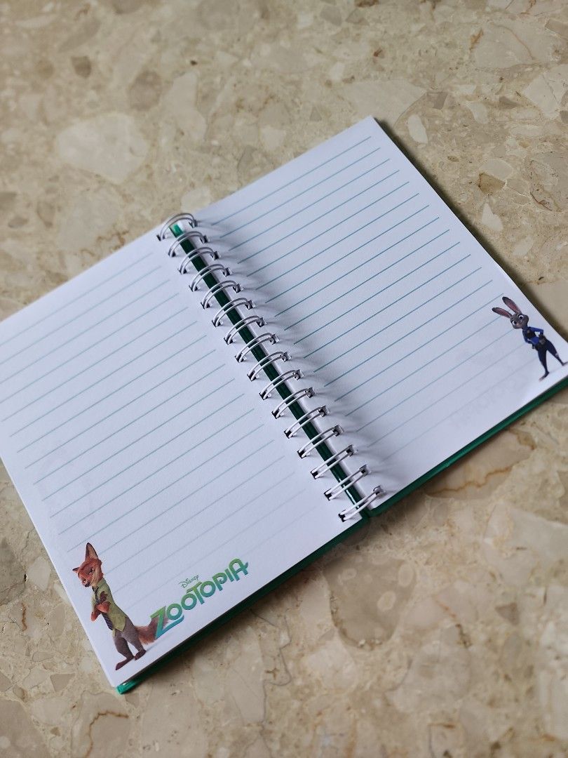Disney Zootopia Notebook, Hobbies & Toys, Stationery & Craft ...