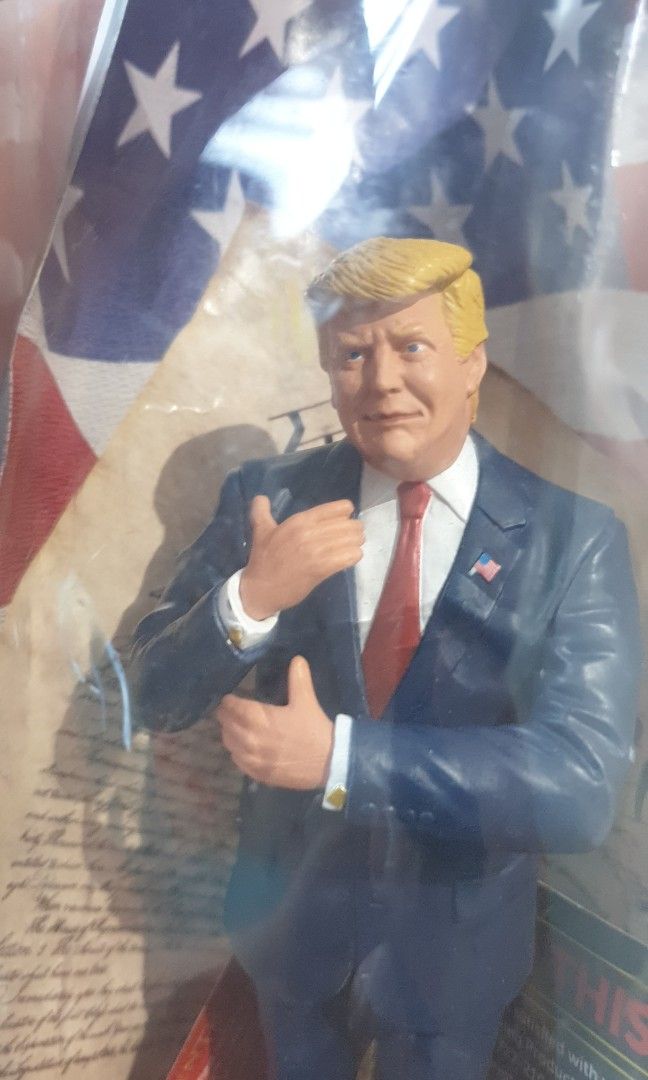 Donald trump talking figure, Hobbies & Toys, Toys & Games on Carousell