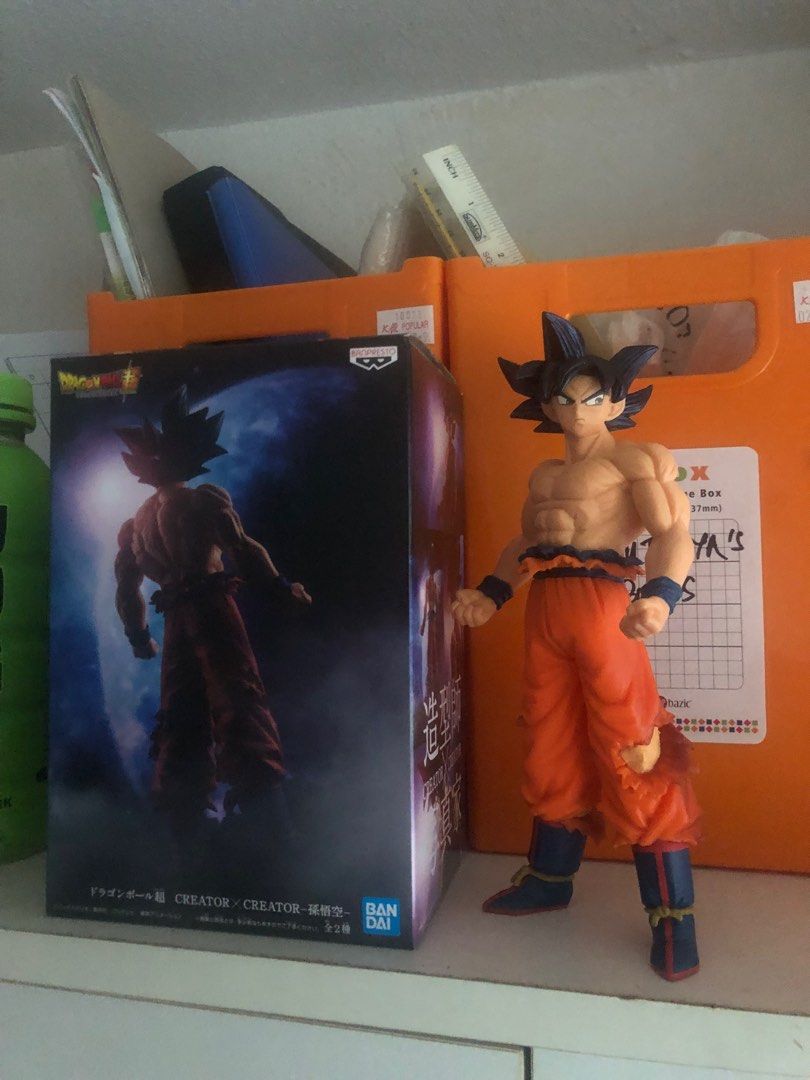 dragonball ultra instinct goku figure creator x creator banpresto ...