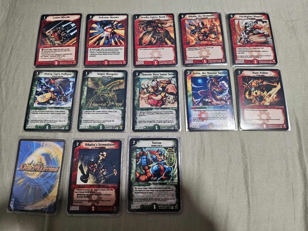 Duel Masters Fake/Proxy - FN Rush Deck, Hobbies & Toys, Toys & Games on ...