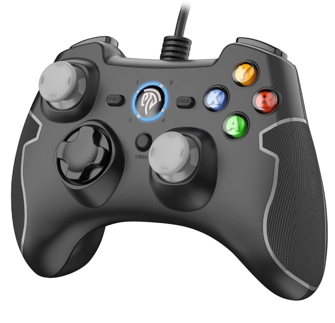 EasySMX ESM-9100 Wired PC Game Controller for PC, PS3 Game Console ...