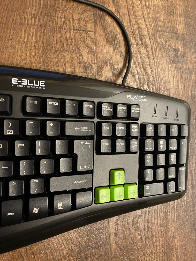 E-blue keyboard, Computers & Tech, Parts & Accessories, Computer ...