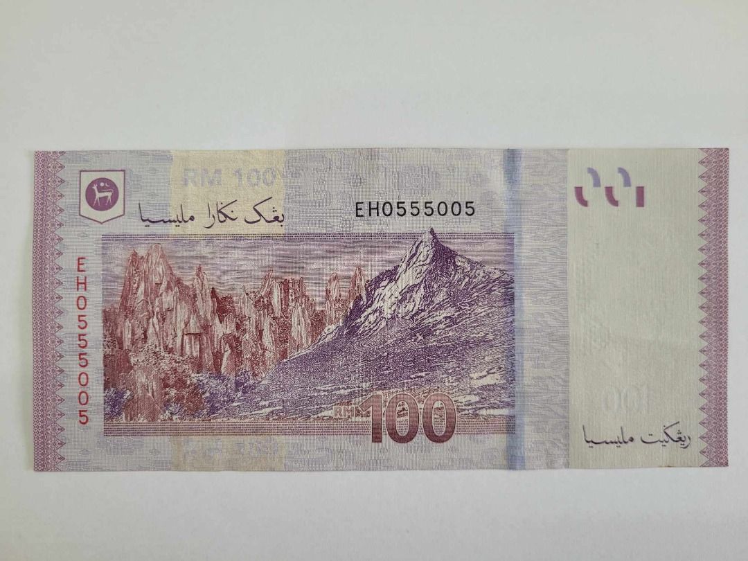 EH0555005 RM100 Ringgit Malaysia Note, Hobbies & Toys, Memorabilia ...