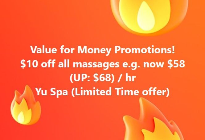 Full Body Massages Oil Massages @ Yu Spa Beauty World MRT Yoyo ...