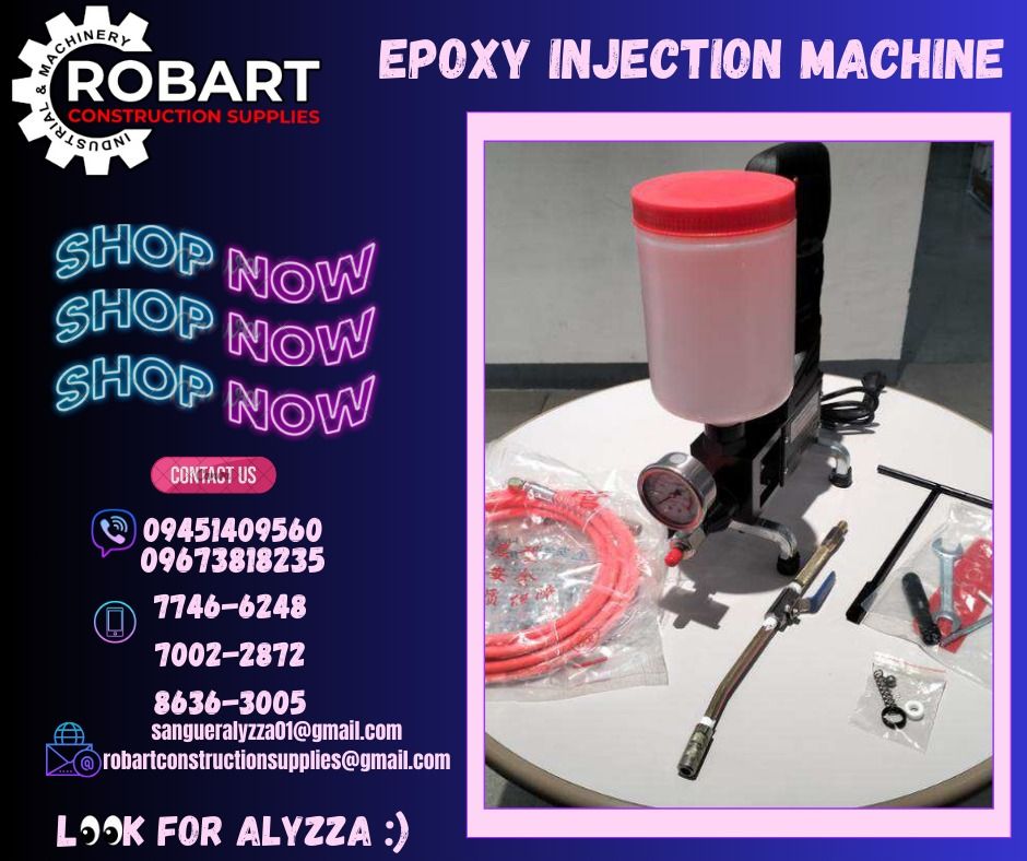 EPOXY INJECTION MACHINE, Commercial & Industrial, Construction Tools ...
