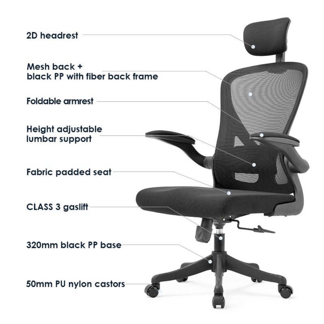 Ergonomic Office Chair, Furniture & Home Living, Furniture, Chairs on ...