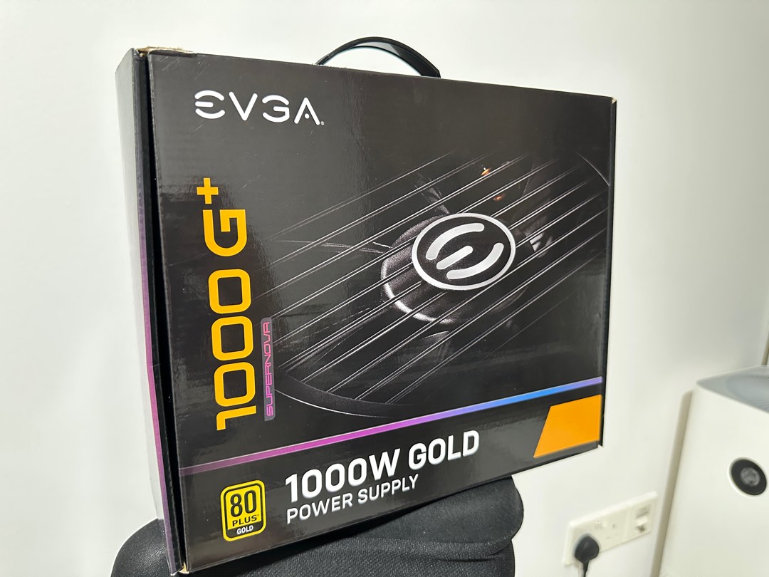 EVGA SuperNova 1000G+ / 80plus Gold / 1000W PSU / Fully Modular FDB Fan ...