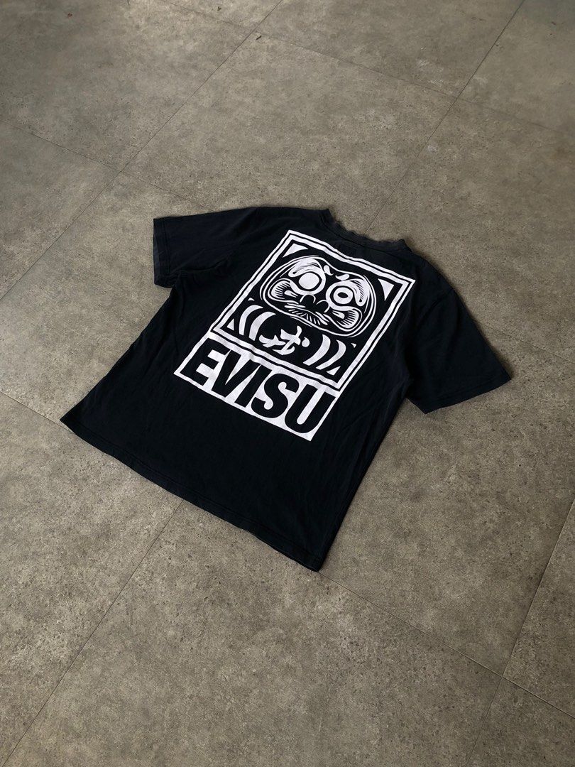 EVISU Custom Made (thrifted), Men's Fashion, Tops & Sets, Tshirts ...