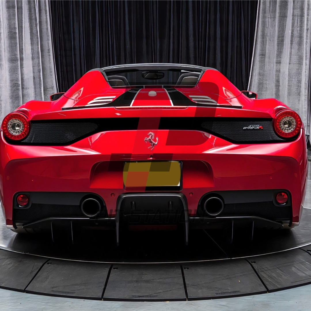 FERRARI 458 SPECIALE REAR BUMPER DIFFUSER 2013-2015, 汽車配件, 改裝、內外零件 ...