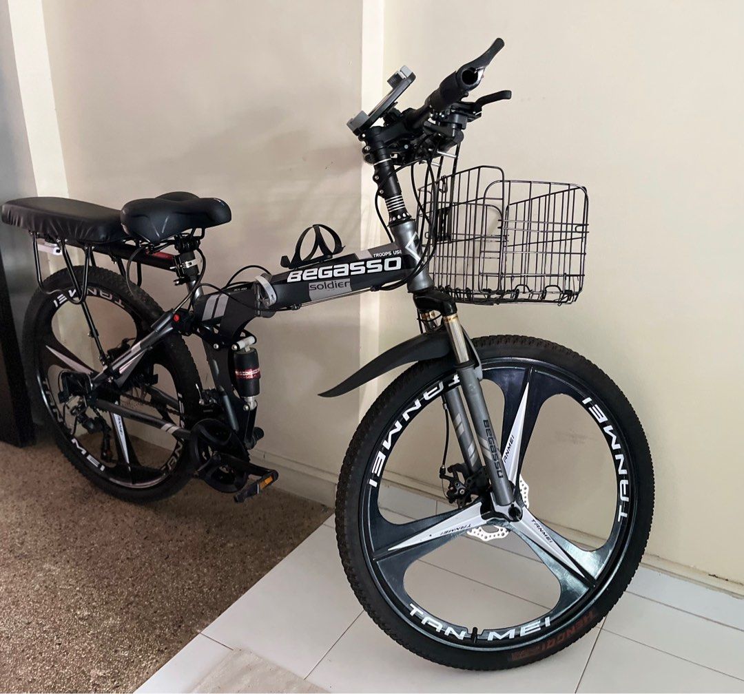 Foldable soldier 24" mountain bike, Sports Equipment, Bicycles & Parts ...
