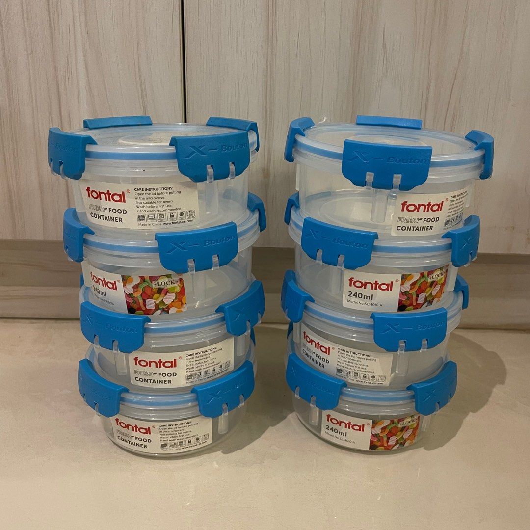 Fontal Food Storage Containers, Furniture & Home Living, Kitchenware ...