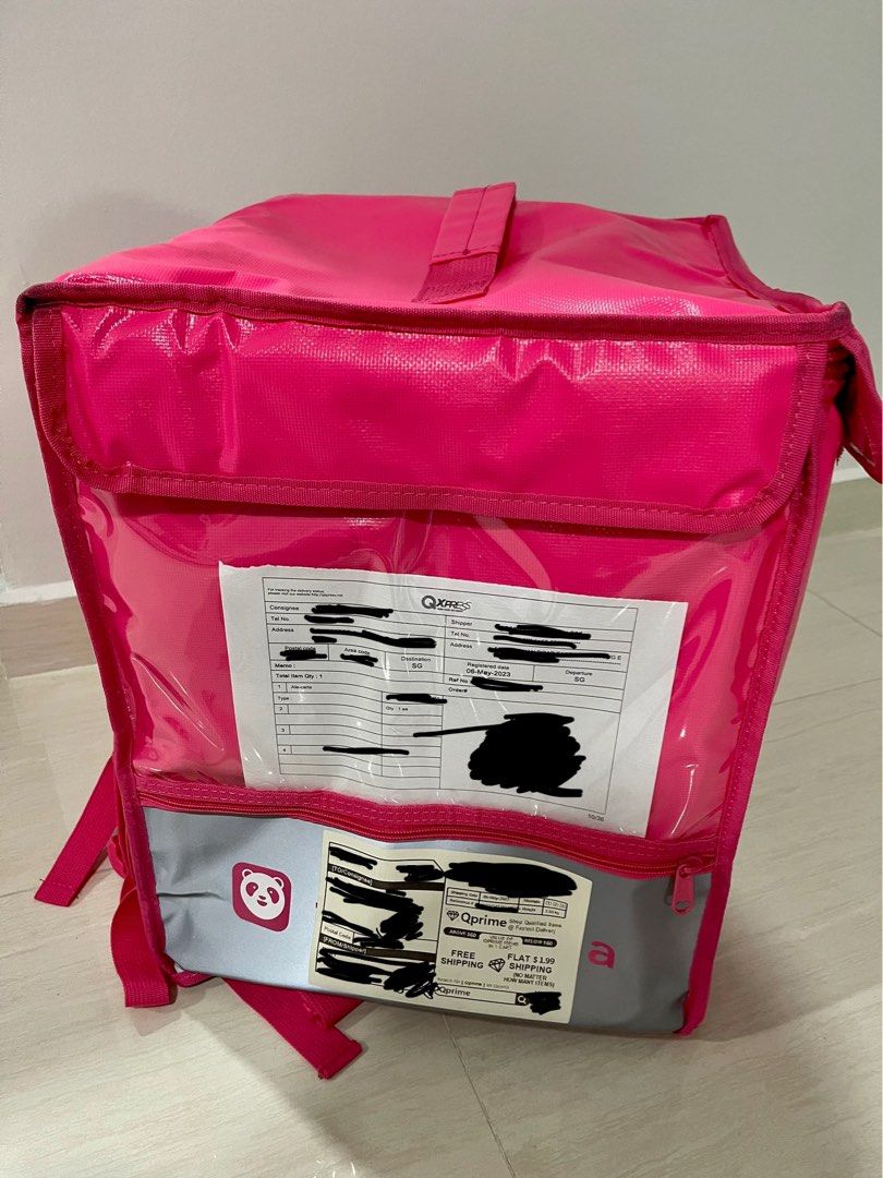 Foodpanda Thermal/food delivery Bag, Motorcycles, Motorcycle ...