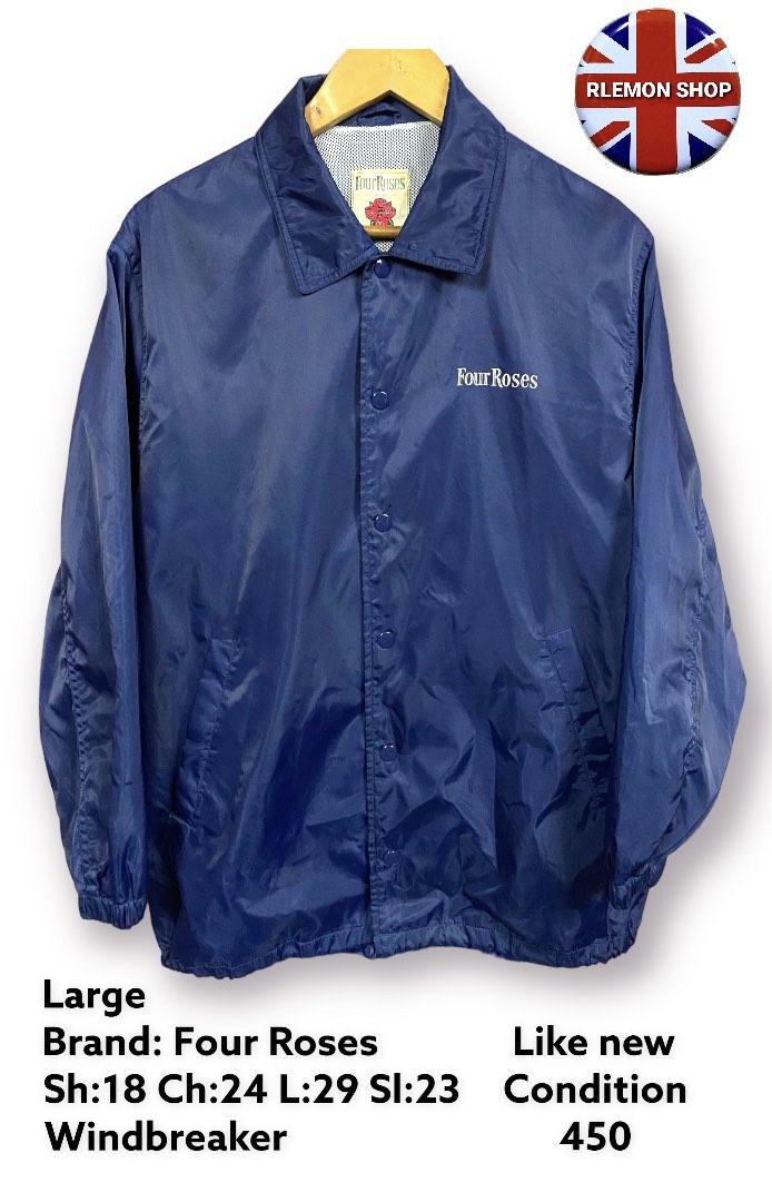 Four Roses Coach Jacket, Men's Fashion, Coats, Jackets and Outerwear on ...