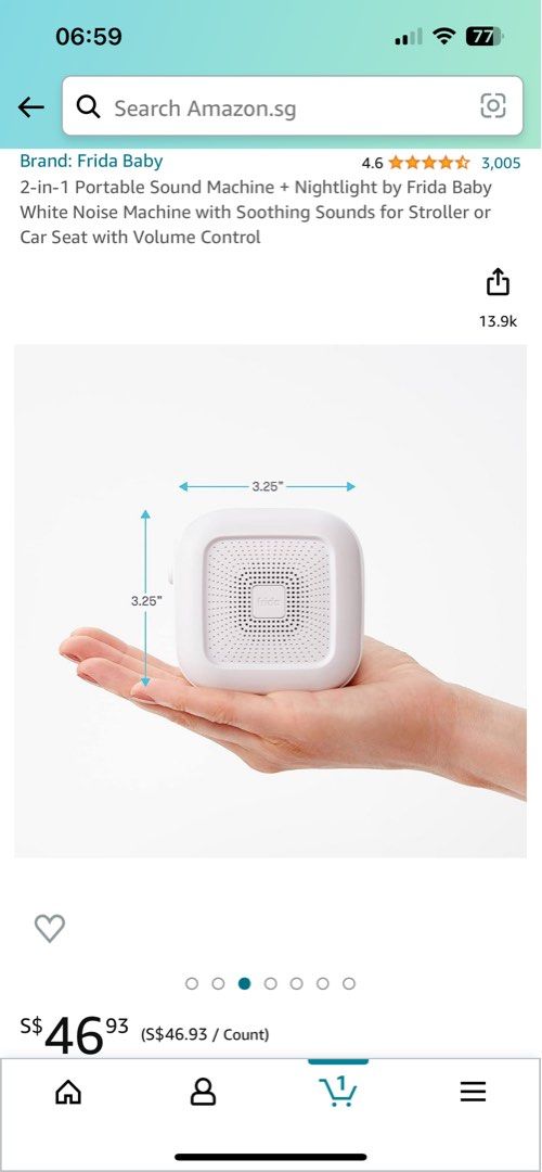 Frida portable sound machine, Babies & Kids, Baby Nursery & Kids ...