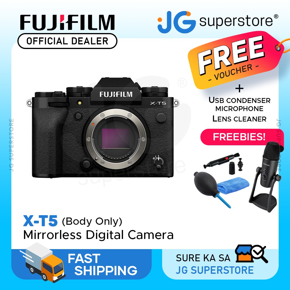 Fujifilm X-T5 Mirrorless Digital Camera with Wireless Interface, APS-C ...