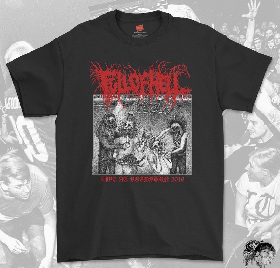 Full Of Hell Band, Men's Fashion, Tops & Sets, Tshirts & Polo Shirts on ...
