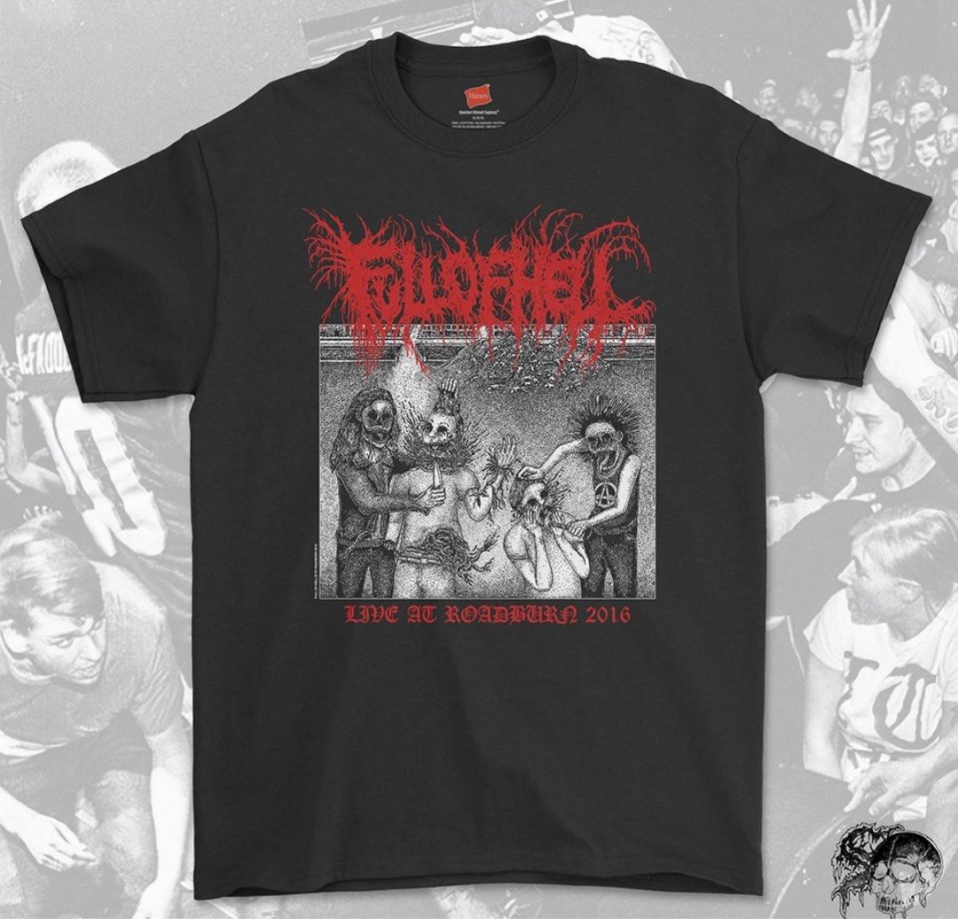 Full Of Hell Band, Men's Fashion, Tops & Sets, Tshirts & Polo Shirts on ...