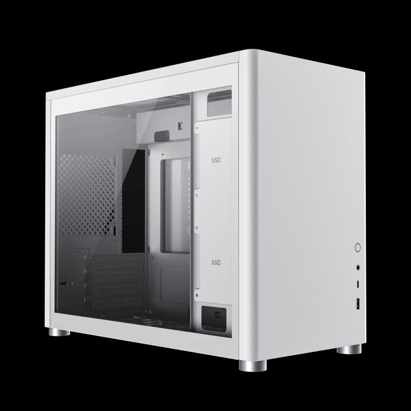 FULL WHITE | GAMEMAX SPARK SFF PC CASING MINI CHASSIS | MATX ITX MOBO ...