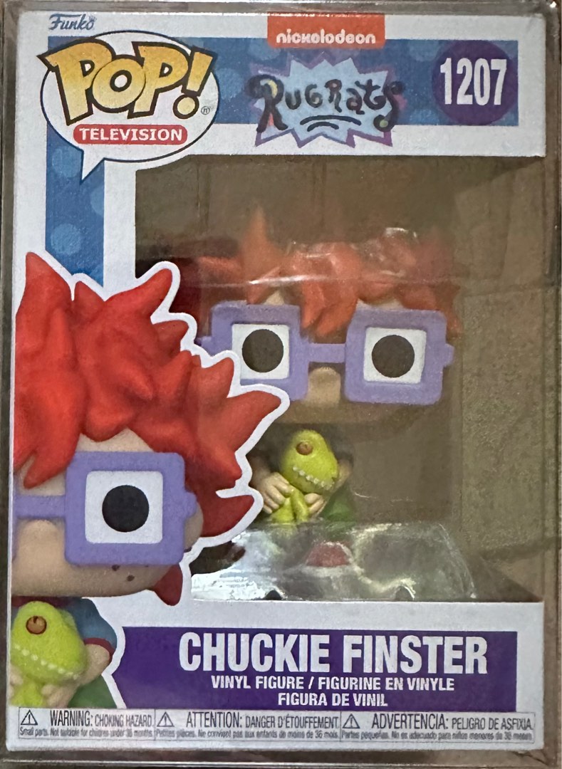 Funko Pop! Chuckie Finster 1207 | Rugrats, Hobbies & Toys, Toys & Games ...