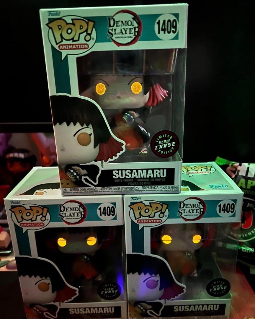 Funko Pop! Demon Slayer - Susamaru (Chase) glow, Hobbies & Toys, Toys ...