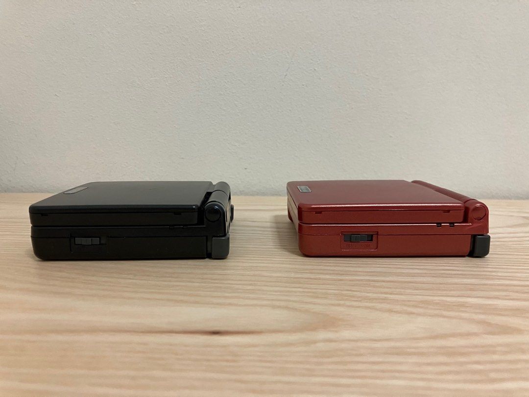 Gameboy Advance GBA SP - AGS-101 Bright Screen Model - Onyx Black ...