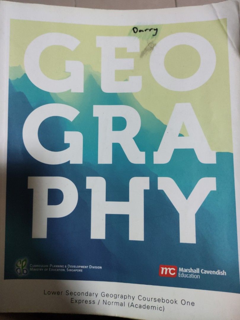 Geography and math textbooks, Hobbies & Toys, Books & Magazines ...