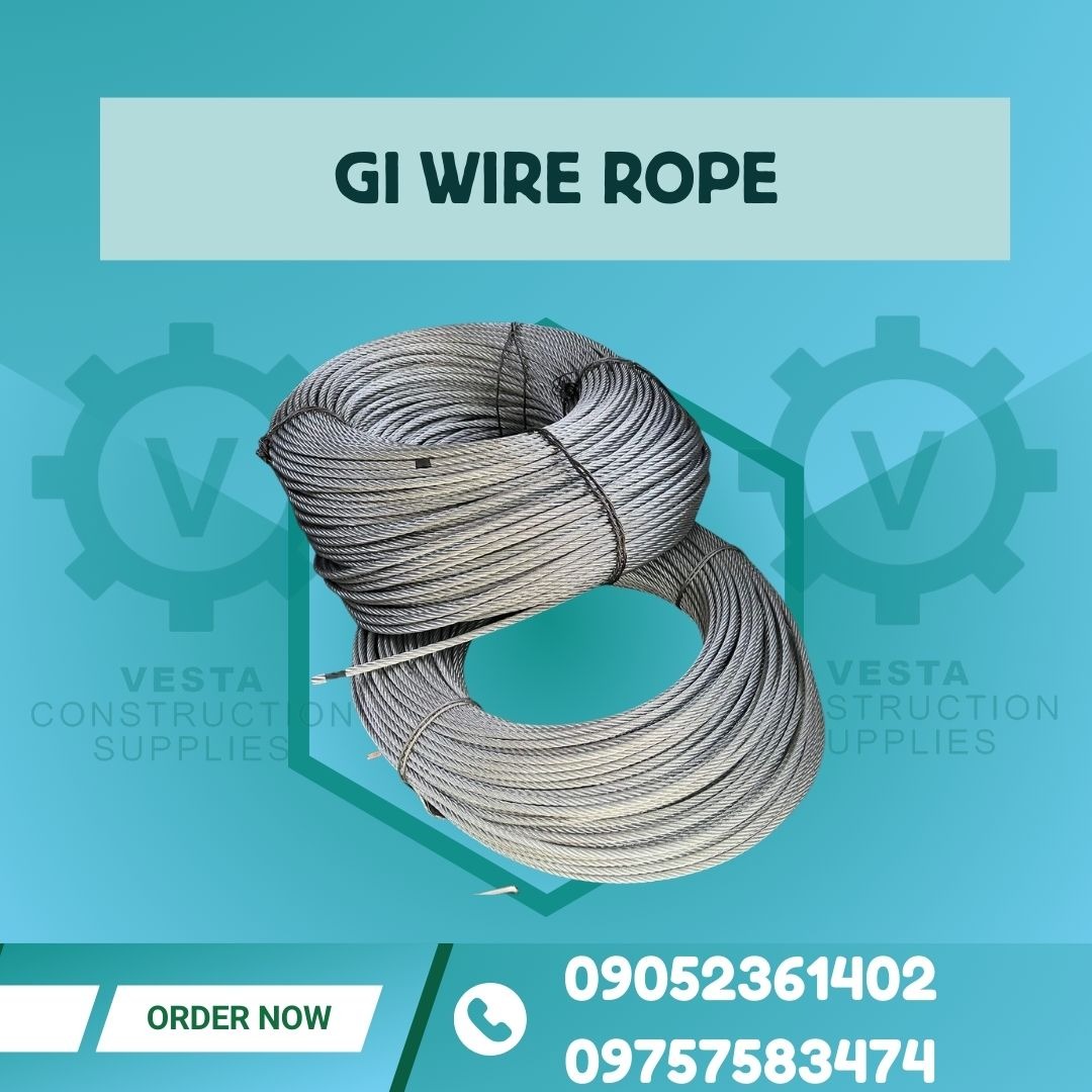 GI WIRE ROPE, Commercial & Industrial, Construction & Building ...