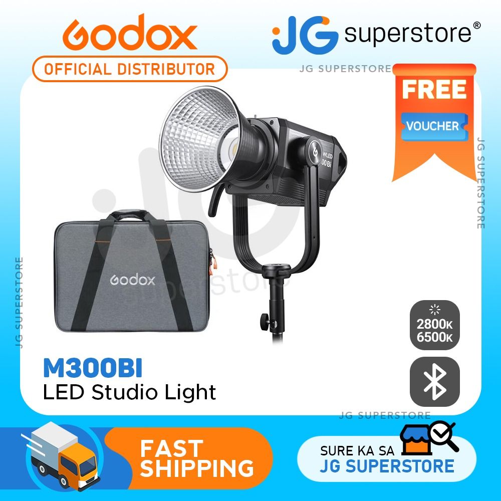 Godox 300W Bi-Color / Daylight Knowled LED Studio Light with Effects ...