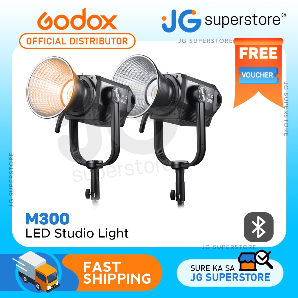 Godox 300W Bi-Color / Daylight Knowled LED Studio Light with Effects ...