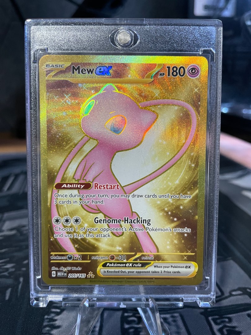 Gold mew 151 English, Hobbies & Toys, Toys & Games on Carousell