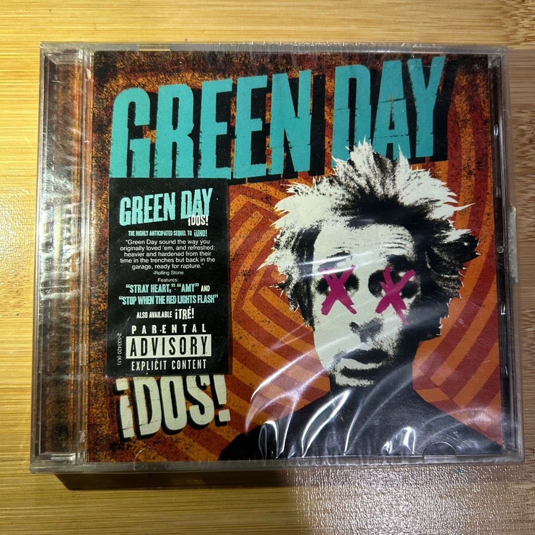 Green Day Dos CD Album, Hobbies & Toys, Music & Media, CDs & DVDs on ...