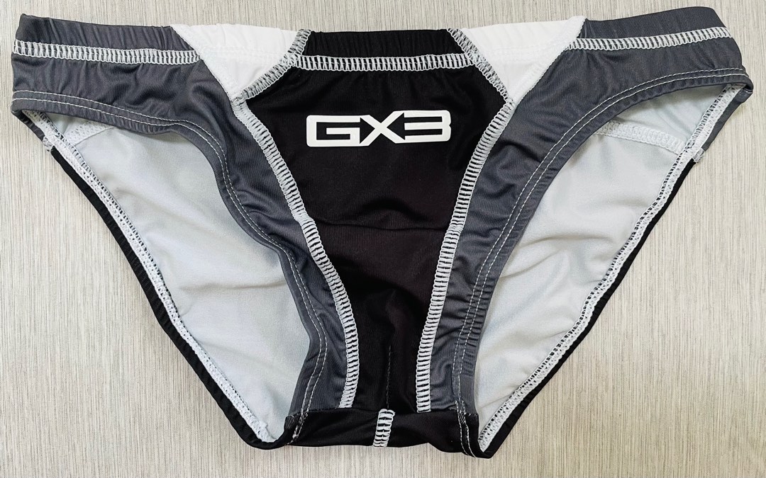 GX3 splash bikini, black grey, Men's Fashion, Bottoms, New Underwear on ...