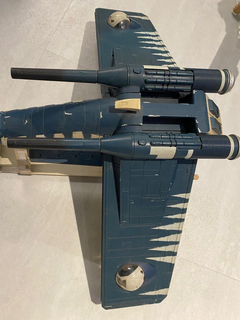 Hasbro Star Wars shark mouth arc trooper gunship on Carousell