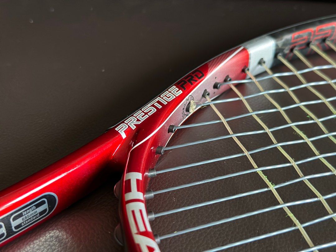 Head Prestige Pro Tennis Racket, Sports Equipment, Sports & Games ...