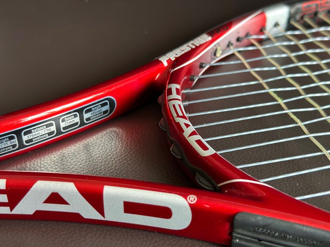 Head Prestige Pro Tennis Racket, Sports Equipment, Sports & Games ...