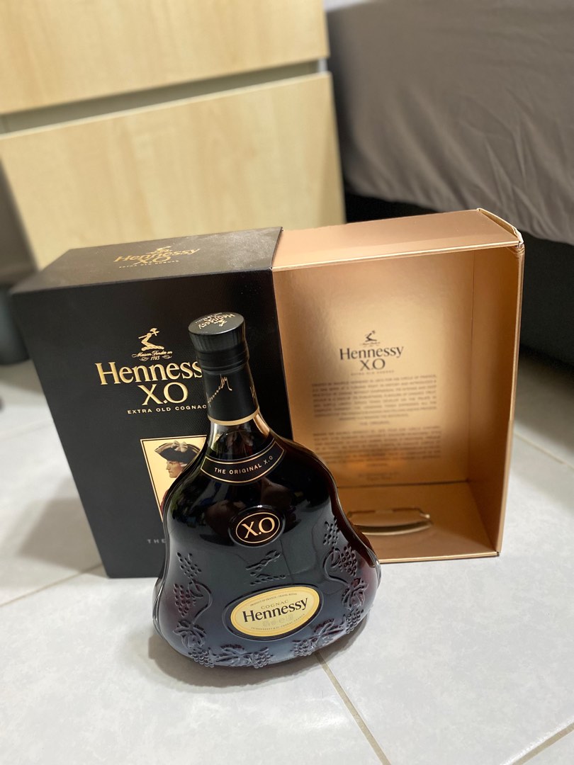 Hennessy X.O Extra Old Cognac 1000ml, Food & Drinks, Alcoholic ...
