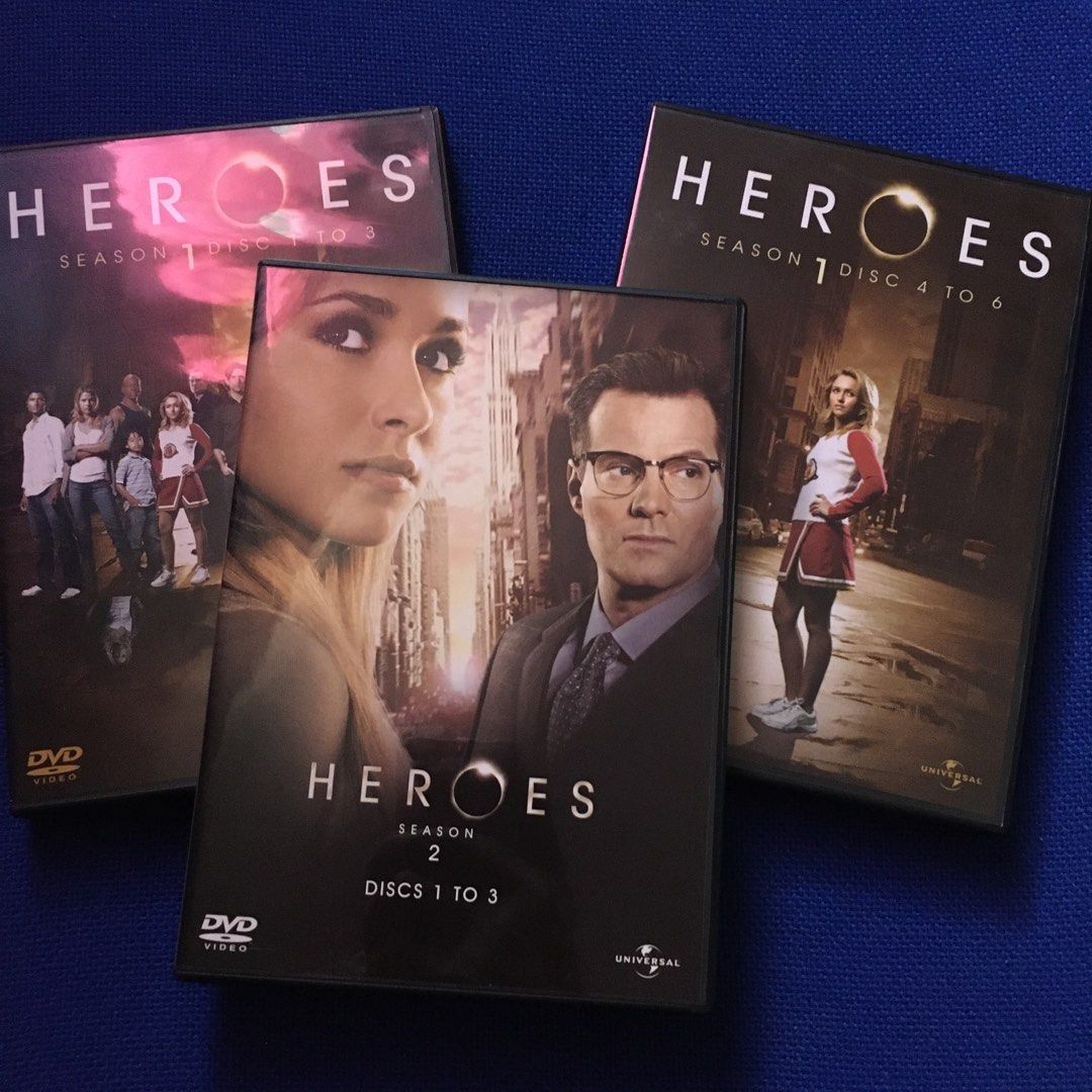 Heroes Season 1 & Season 2 DVD, Hobbies & Toys, Music & Media, CDs ...