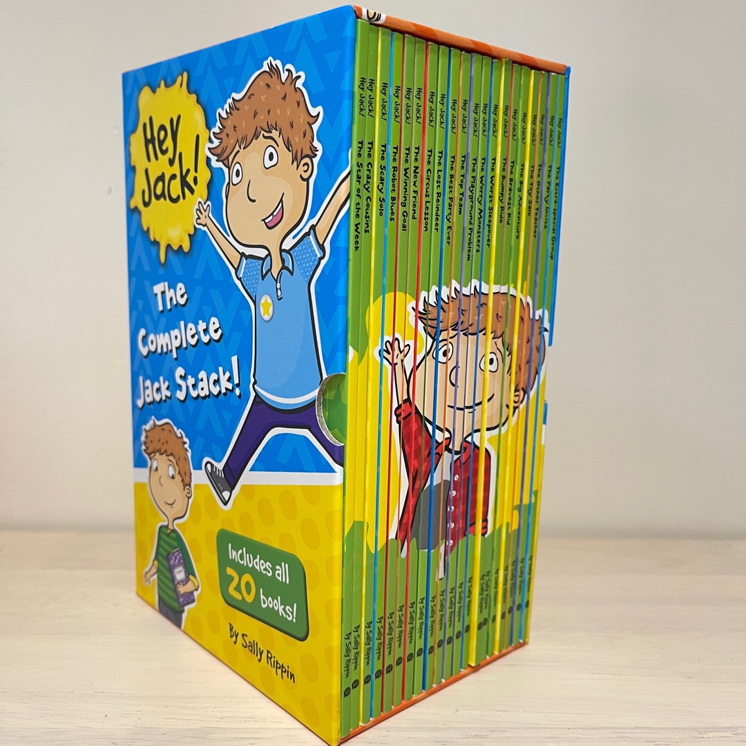 《全新》Hey Jack! 全套 英文橋樑書/故事書/小學/幼稚園, 興趣及遊戲, 書本 & 文具, 小說 & 故事書 - Carousell