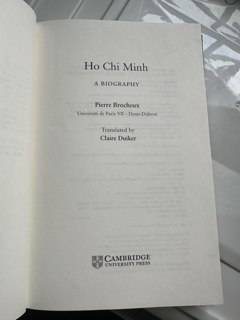 Ho Chi Minh : A Biography, Hobbies & Toys, Books & Magazines, Fiction ...