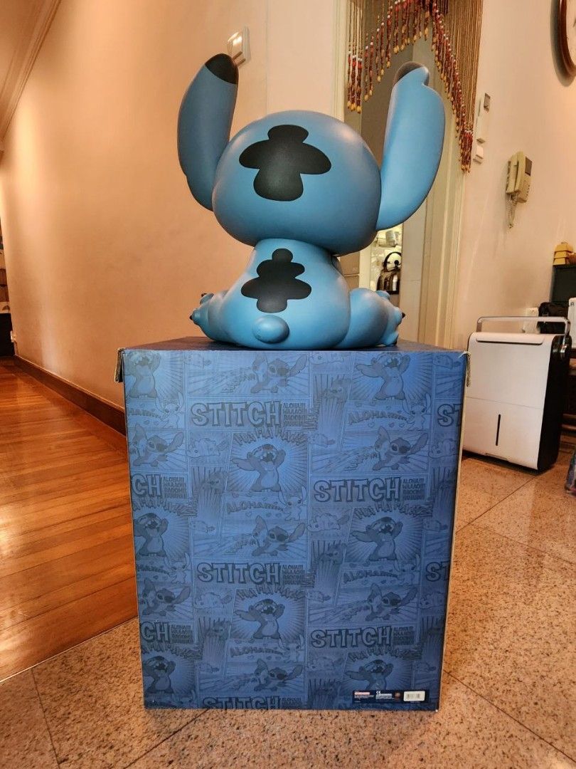 Huge Original Disney Collectable Stitch Coin Bank with Free Soft Toys ...
