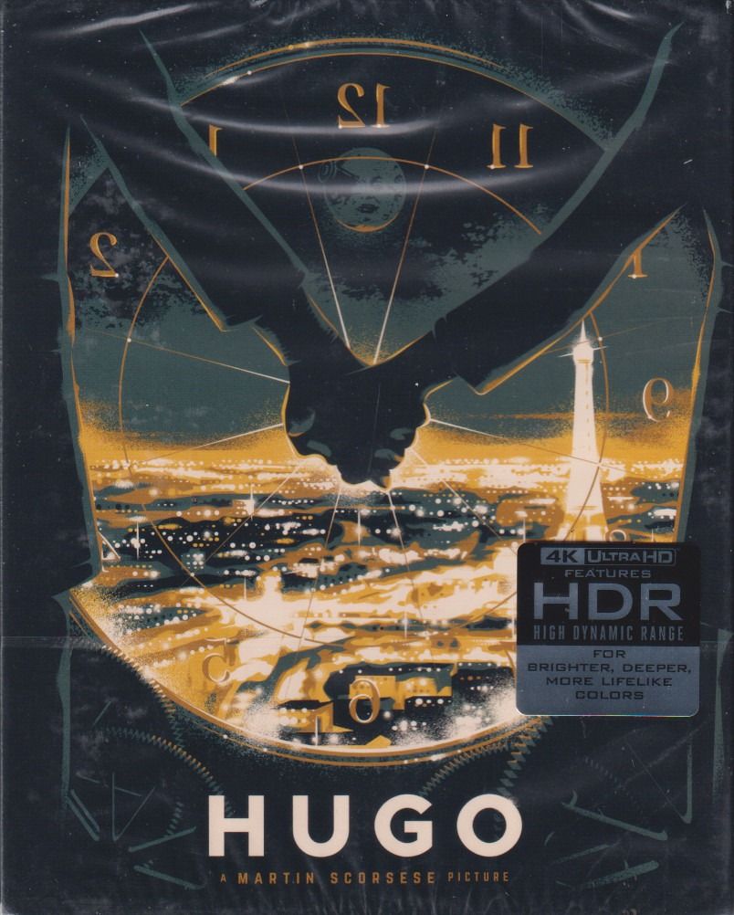 Hugo 4K + 3D Limited Edition (Slipcover) Blu ray / Bluray, Hobbies ...