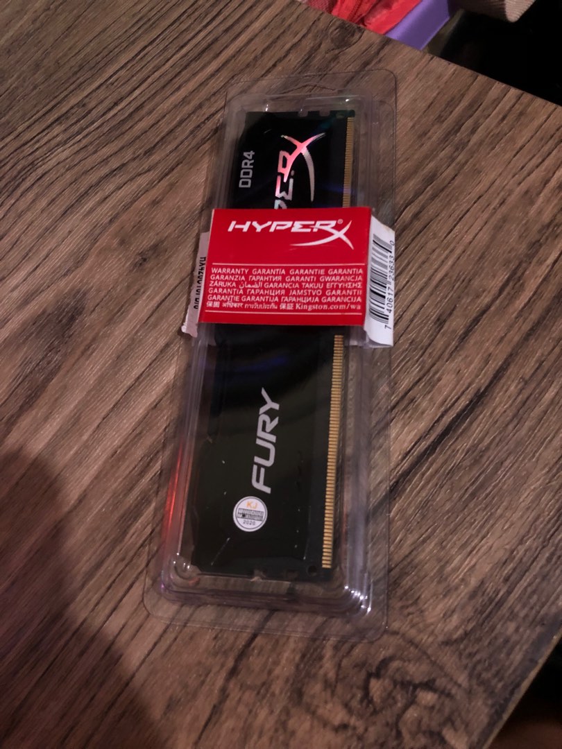 HyperX Fury 8gb ram 2666mhz, Computers & Tech, Parts & Accessories ...