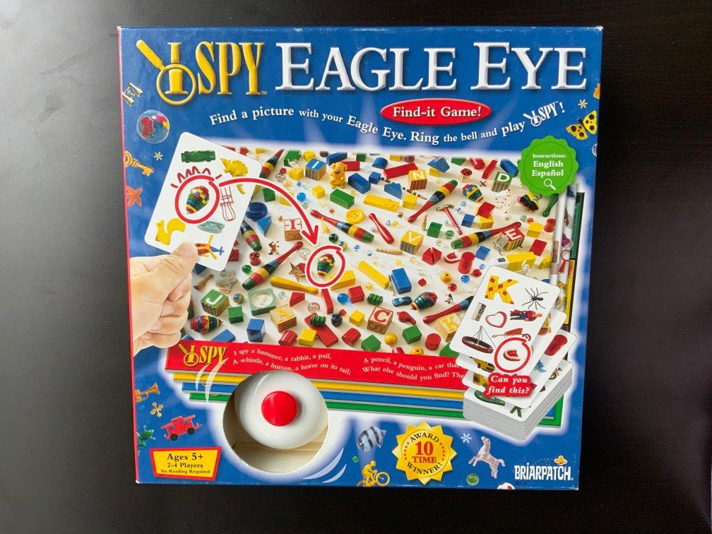 I spy eagle eye board game, Hobbies & Toys, Toys & Games on Carousell