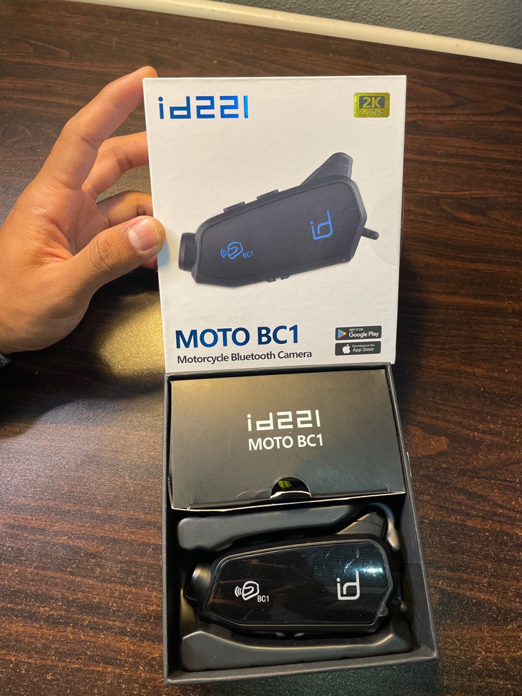 Id221 Moto BC1 (Motorcycle Bluetooth Camera), Motorcycles, Motorcycle Accessories on Carousell