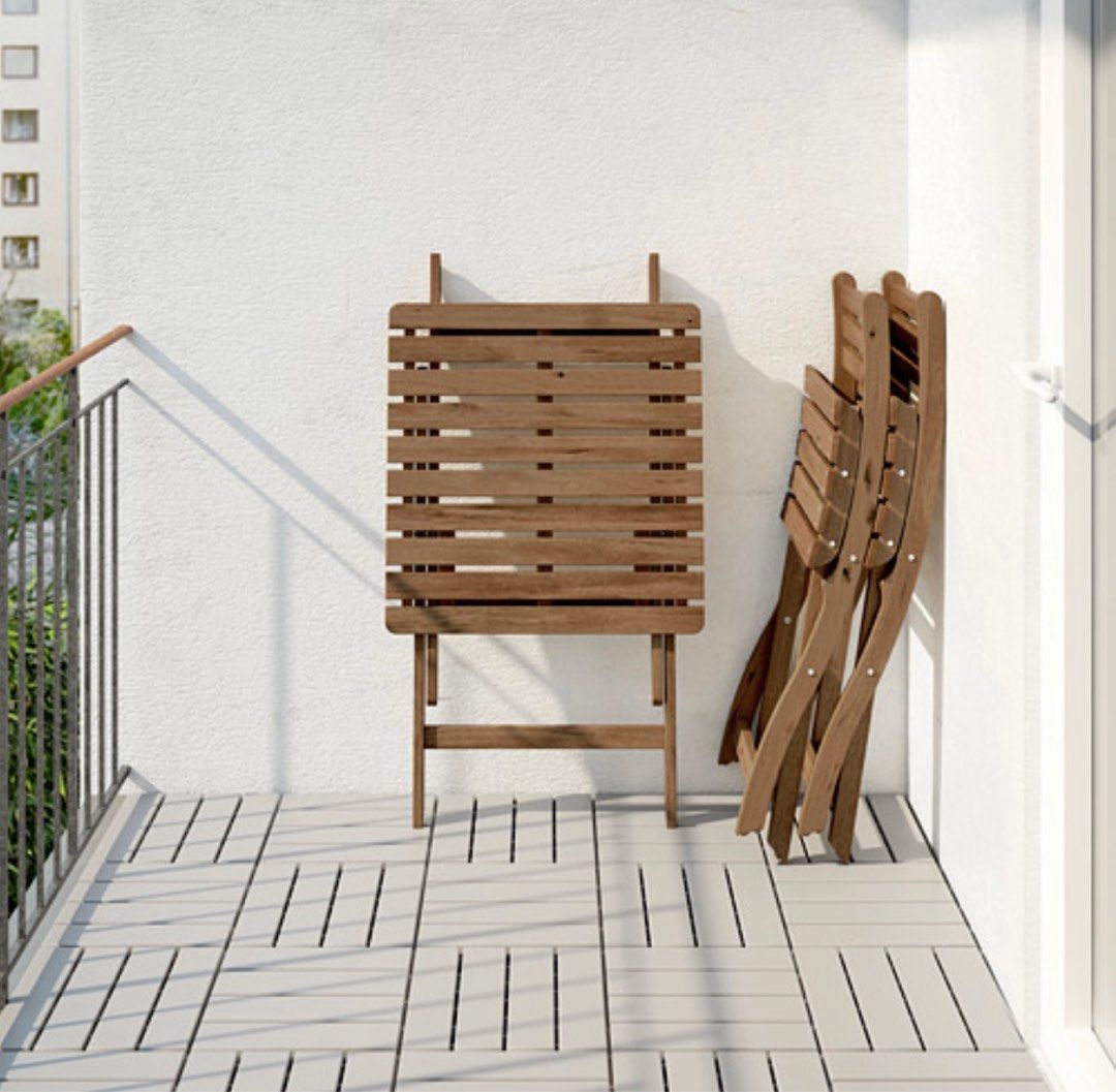 IKEA ASKHOLMEN OUTDOOR FURNITURE SET, 傢俬＆家居, 戶外家具 - Carousell