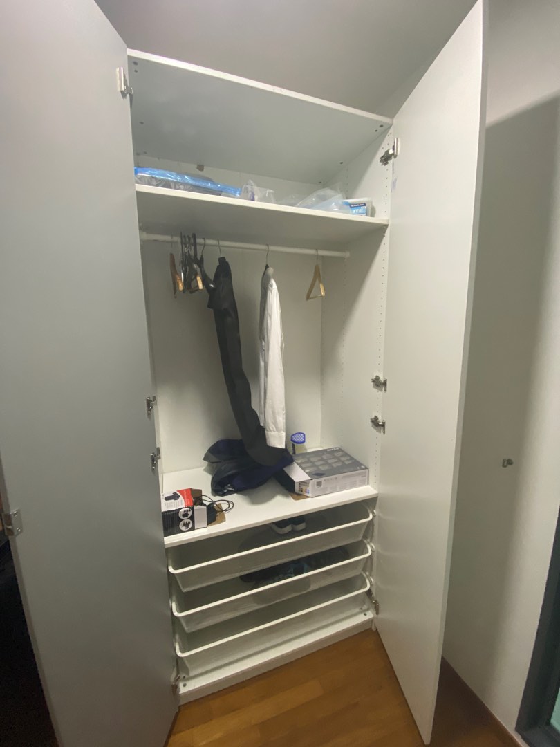 IKEA pax wardrobe, Furniture & Home Living, Furniture, Shelves ...