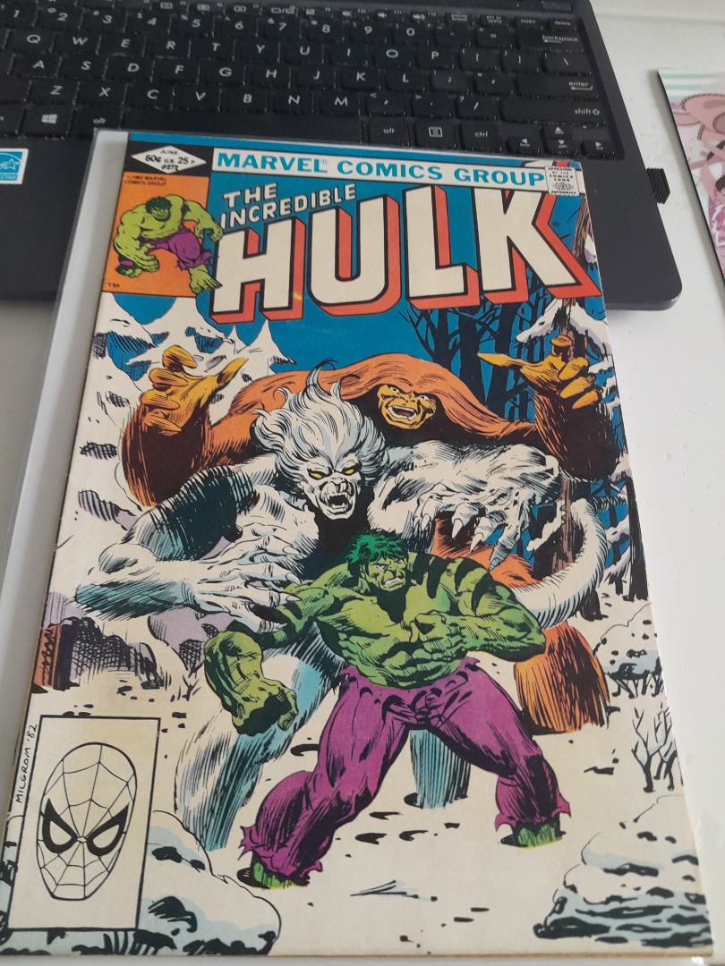 Incredible Hulk #272 2nd Appearance of Rocket Racoon, Hobbies & Toys ...