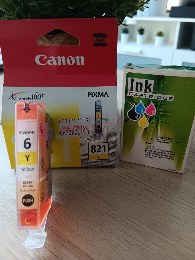 Ink for Canon Printer, Computers & Tech, Printers, Scanners & Copiers ...